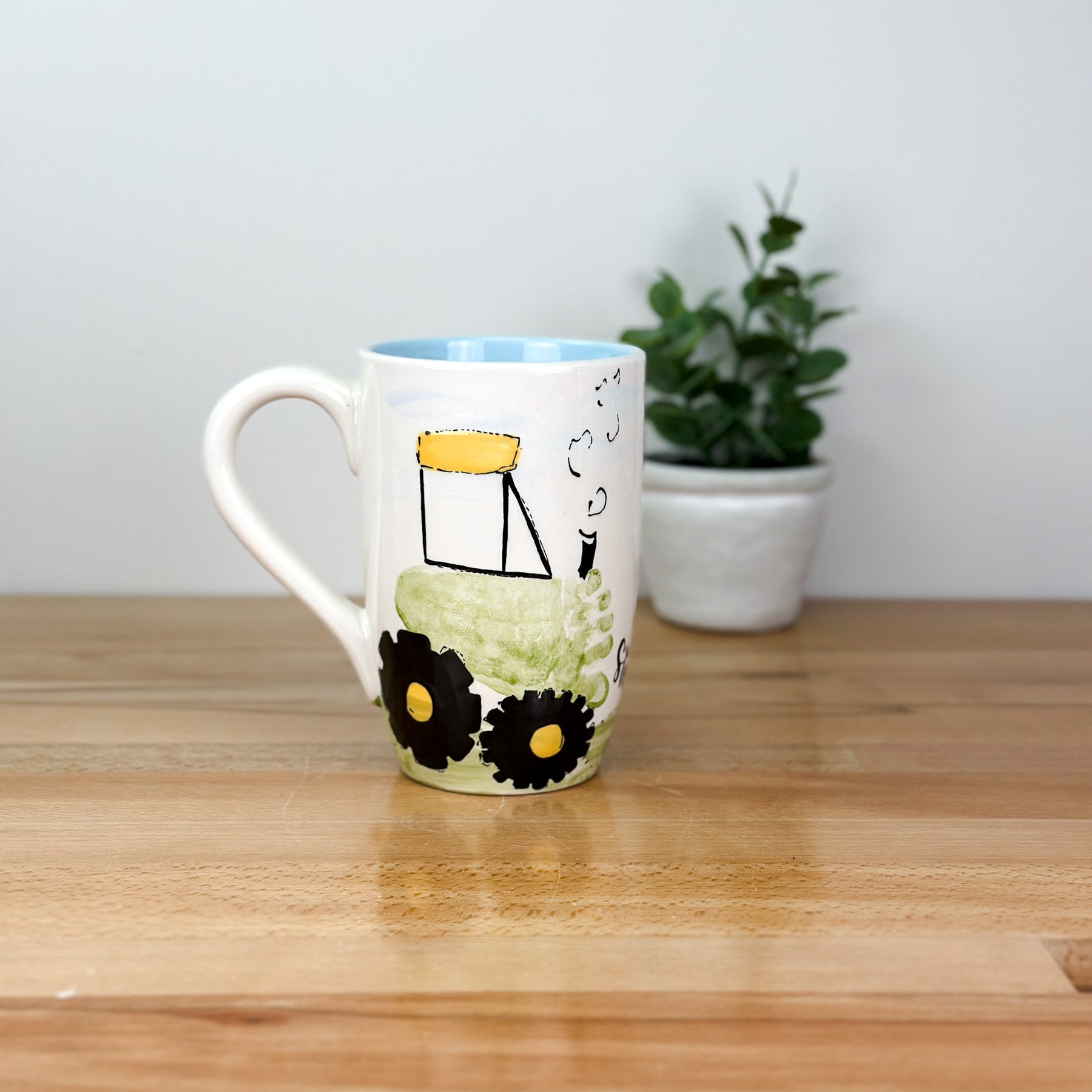 Tractor Mug – Prints & Clay
