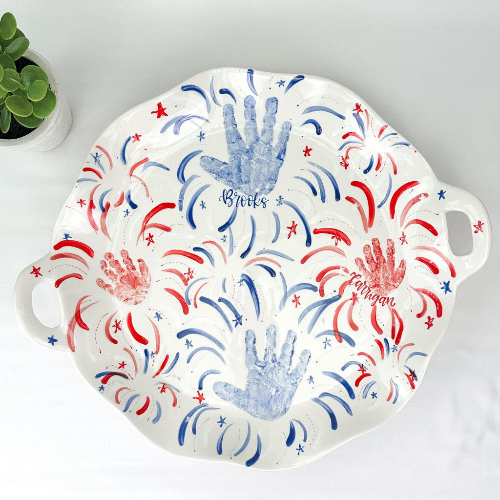 Patriotic Fireworks XL Tray – Prints & Clay