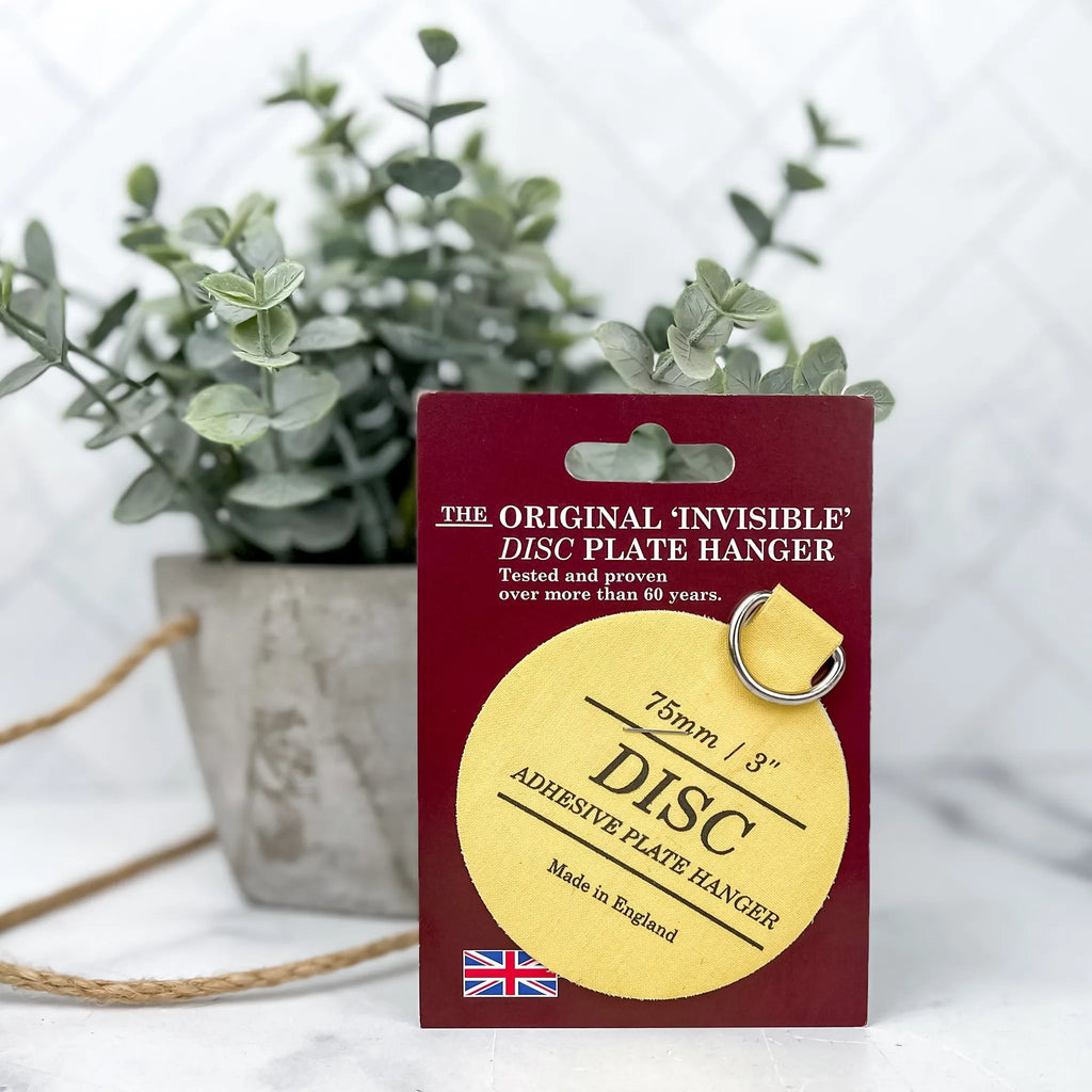 Small 'Invisible' Plate Hanger – Prints & Clay
