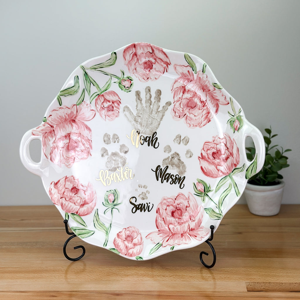 Peony XL Tray – Prints & Clay