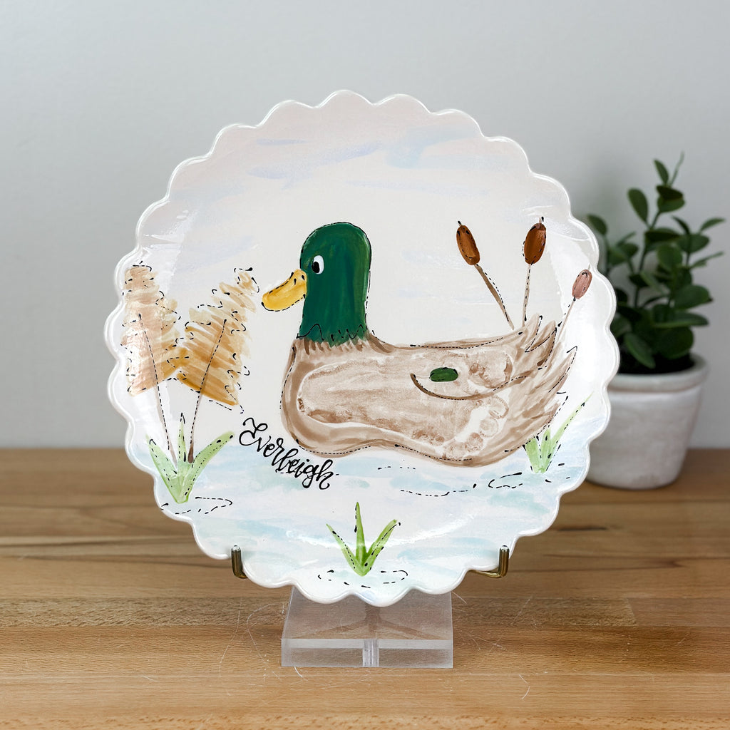Duck Petite Platter – Prints & Clay
