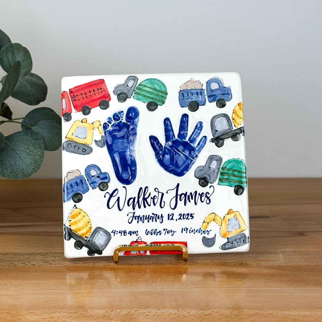 Trucks Clay Plaque – Prints & Clay